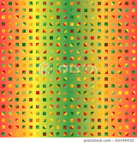 Multicolor triangle pattern. Seamless vector - Stock Illustration ...