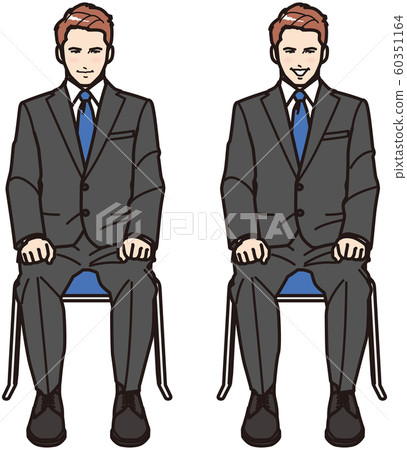Young man interviewing - Stock Illustration [60351164] - PIXTA