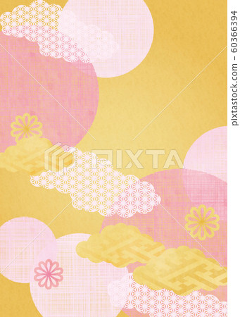 Background material-pink Japanese pattern 4 tech - Stock Illustration ...