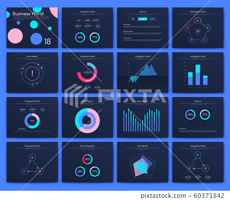 Big set of infographics elements. EPS10. Stock - Stock Illustration ...