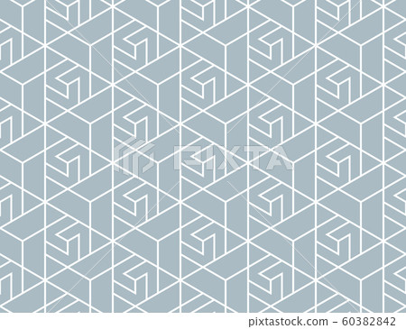 The geometric pattern with lines. Seamless vector - Stock Illustration ...