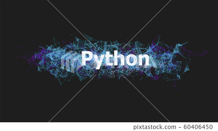 Python technology for website design - Stock Illustration [60406450 ...