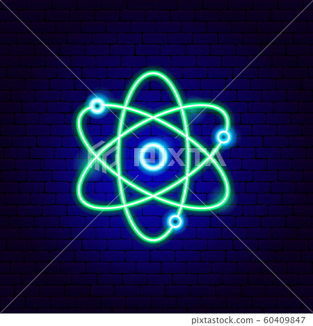 Green Science Neon Sign - Stock Illustration [60409847] - PIXTA