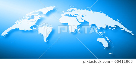 World map background, Europe center - Stock Illustration [60411963] - PIXTA
