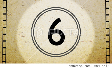 Countdown 6 seconds "Vertical" - Stock Illustration [60413518] - PIXTA