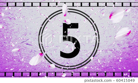 Cute cherry countdown 5 seconds - Stock Illustration [60415849] - PIXTA