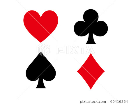 Playing card mark 1 - Stock Illustration [60416264] - PIXTA