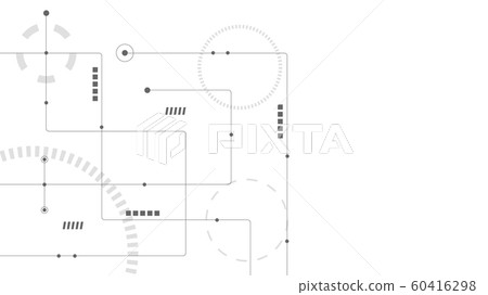 Abstract geometric connect lines and... - Stock Illustration [60416298 ...