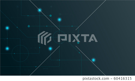 Abstract geometric connect lines and... - Stock Illustration [60416315 ...