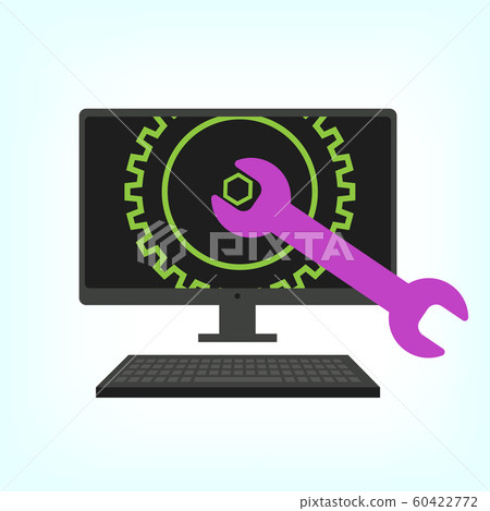Security Maintenance Icon - Stock Illustration [60422772] - PIXTA