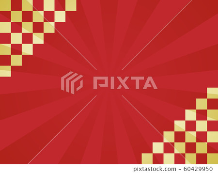 Red and gold checkered background [outside... - Stock Illustration ...