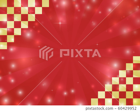 Red and gold checkered background [outside... - Stock Illustration ...
