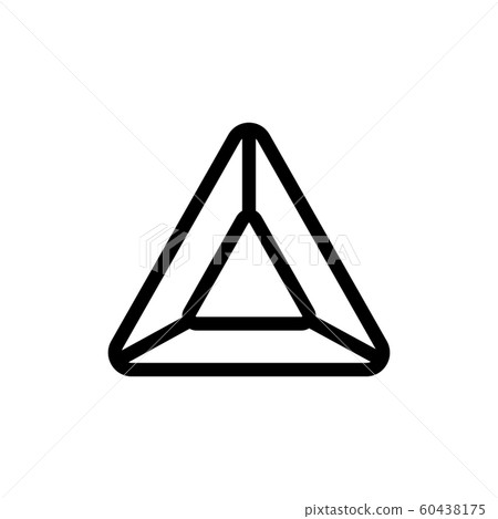 Amber icon vector. Isolated contour symbol... - Stock Illustration ...