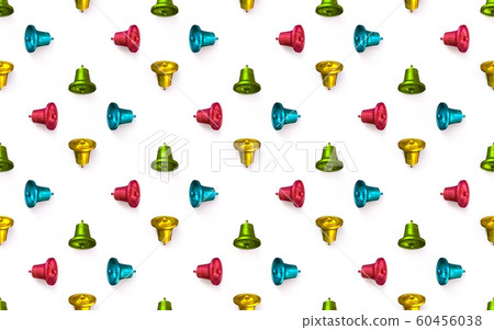 Christmas bells decoration pattern 3D - Stock Illustration [60456038 ...