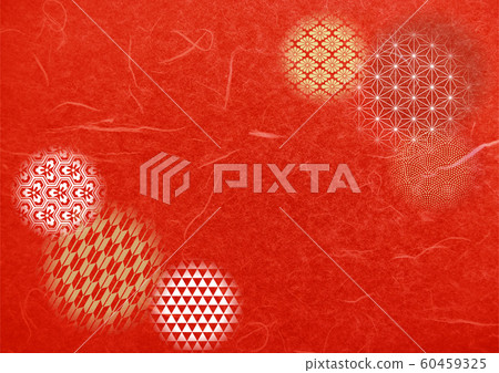 Red japanese paper pattern texture background... - Stock Illustration ...