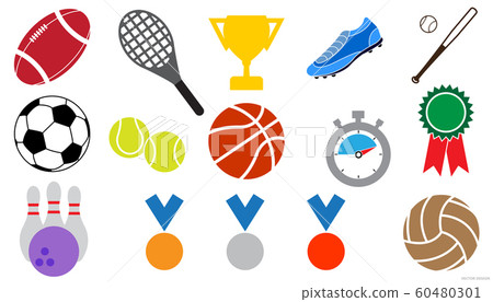 sport icon sign, symbol set vector illustration - Stock Illustration ...
