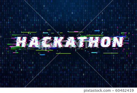 Hackathon background. Hack marathon coding... - Stock Illustration ...