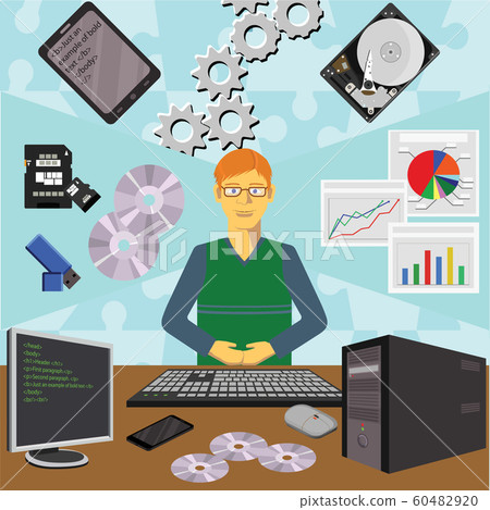 Color vector clip art. Infographics education.... - Stock Illustration ...