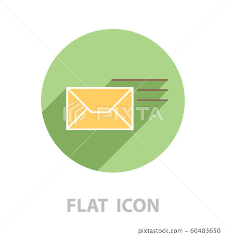 Pictograph of mail. vector illustration - Stock Illustration [60483650 ...