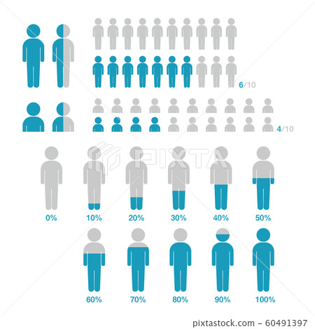Infographic (Male 1) - Stock Illustration [60491397] - PIXTA