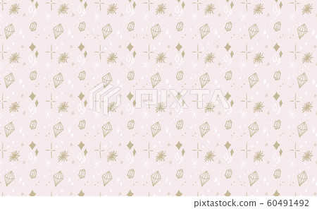 Girly illustration pattern texture material - Stock Illustration ...