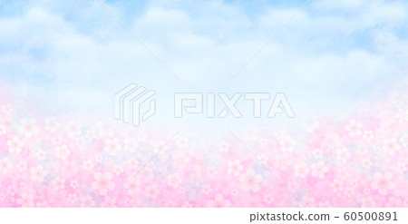 Background material_Sakura - Stock Illustration [60500891] - PIXTA