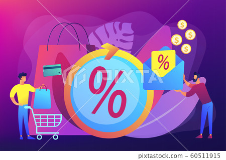 Rebate program concept vector illustration - Stock Illustration ...
