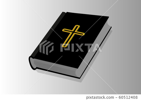 Book with cross - vector - Stock Illustration [60512408] - PIXTA