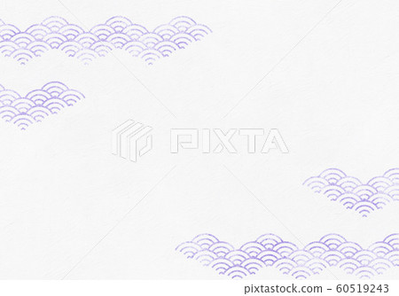 Background: Qinghai Wave Wave Sea Traditional... - Stock Illustration ...