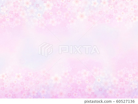 Background material_Sakura - Stock Illustration [60527136] - PIXTA