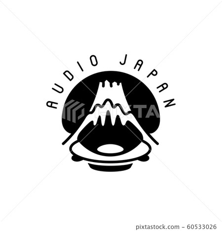 Vector illustration concept of Japan sound... - Stock Illustration ...