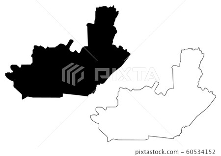 Ituri Province map vector.... - Stock Illustration [60534152] - PIXTA
