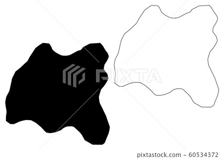 Harari Region map vector.... - Stock Illustration [60534372] - PIXTA