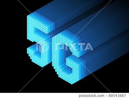 5G 3D illustration - Stock Illustration [60541667] - PIXTA
