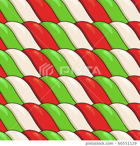 Christmas Texture with Candy Canes Background. - Stock Illustration ...