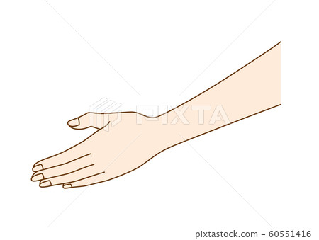 Female hand - Stock Illustration [60551416] - PIXTA