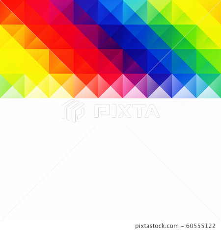 Colorful Grid Mosaic Background, Creative Design - Stock Illustration ...