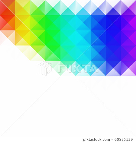 Colorful Grid Mosaic Background, Creative Design - Stock Illustration ...