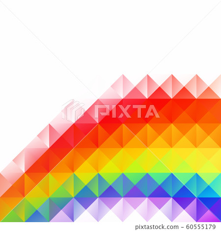 Colorful Grid Mosaic Background, Creative Design - Stock Illustration ...