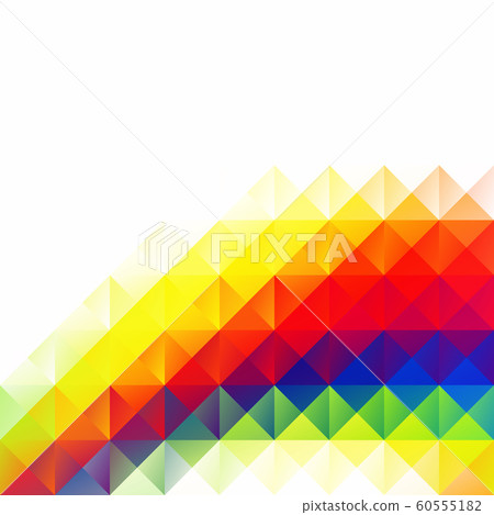 Colorful Grid Mosaic Background, Creative Design - Stock Illustration ...