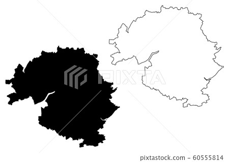 Perth and Kinross map vector.... - Stock Illustration [60555814] - PIXTA
