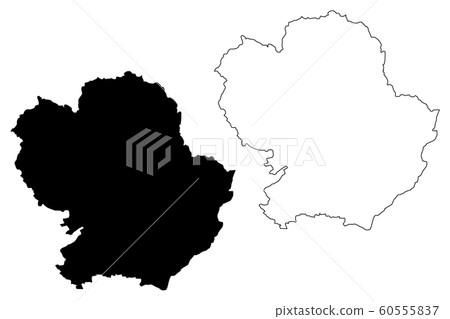 Angus map vector.... - Stock Illustration [60555837] - PIXTA