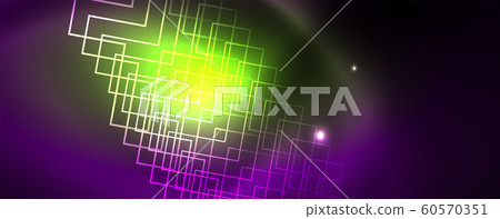 Shiny glowing design background, neon style... - Stock Illustration ...