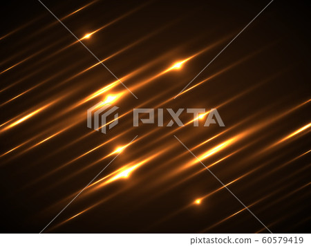 yellow line Glow light background - Stock Illustration [60579419] - PIXTA