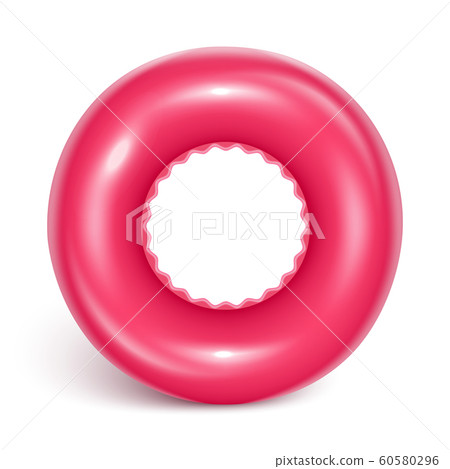 Crimson Swimming Circle - Stock Illustration [60580296] - PIXTA
