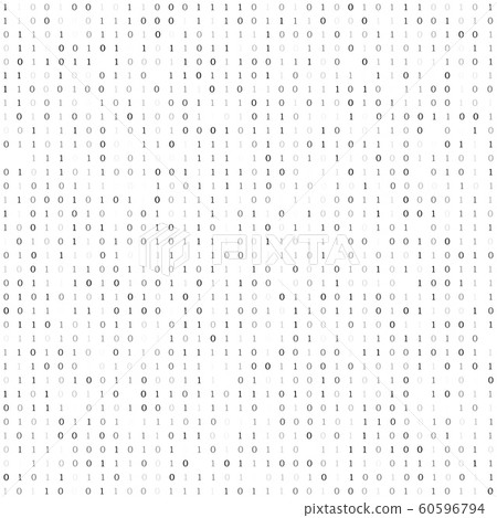 Binary code background. Vector data symbol.... - Stock Illustration ...