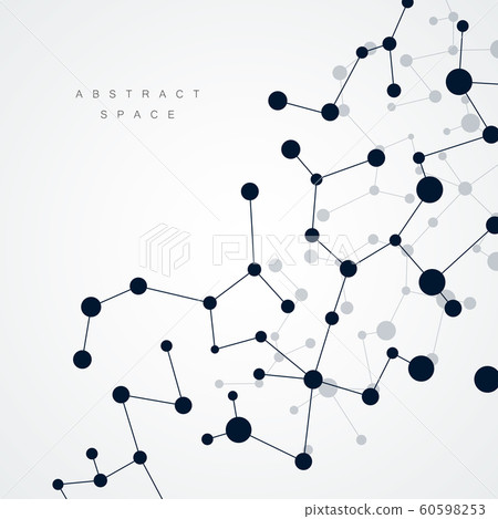 Connection science and technology background... - Stock Illustration ...
