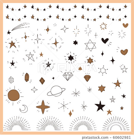 gleam, gleaming, sparkle - Stock Illustration [60602981] - PIXTA