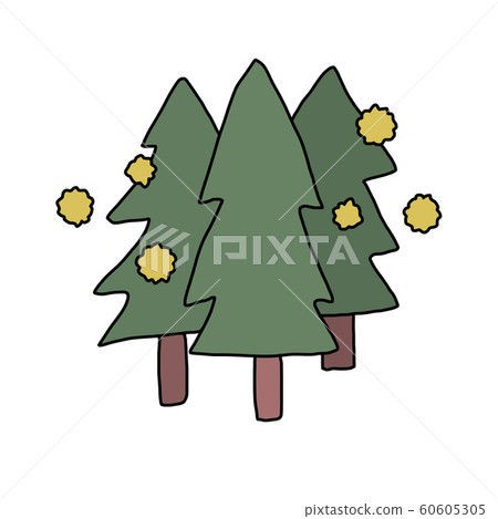 Pollen cedar - Stock Illustration [60605305] - PIXTA