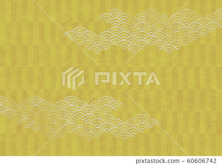 Background: Qinghai wave checkered pattern wave... - Stock Illustration ...